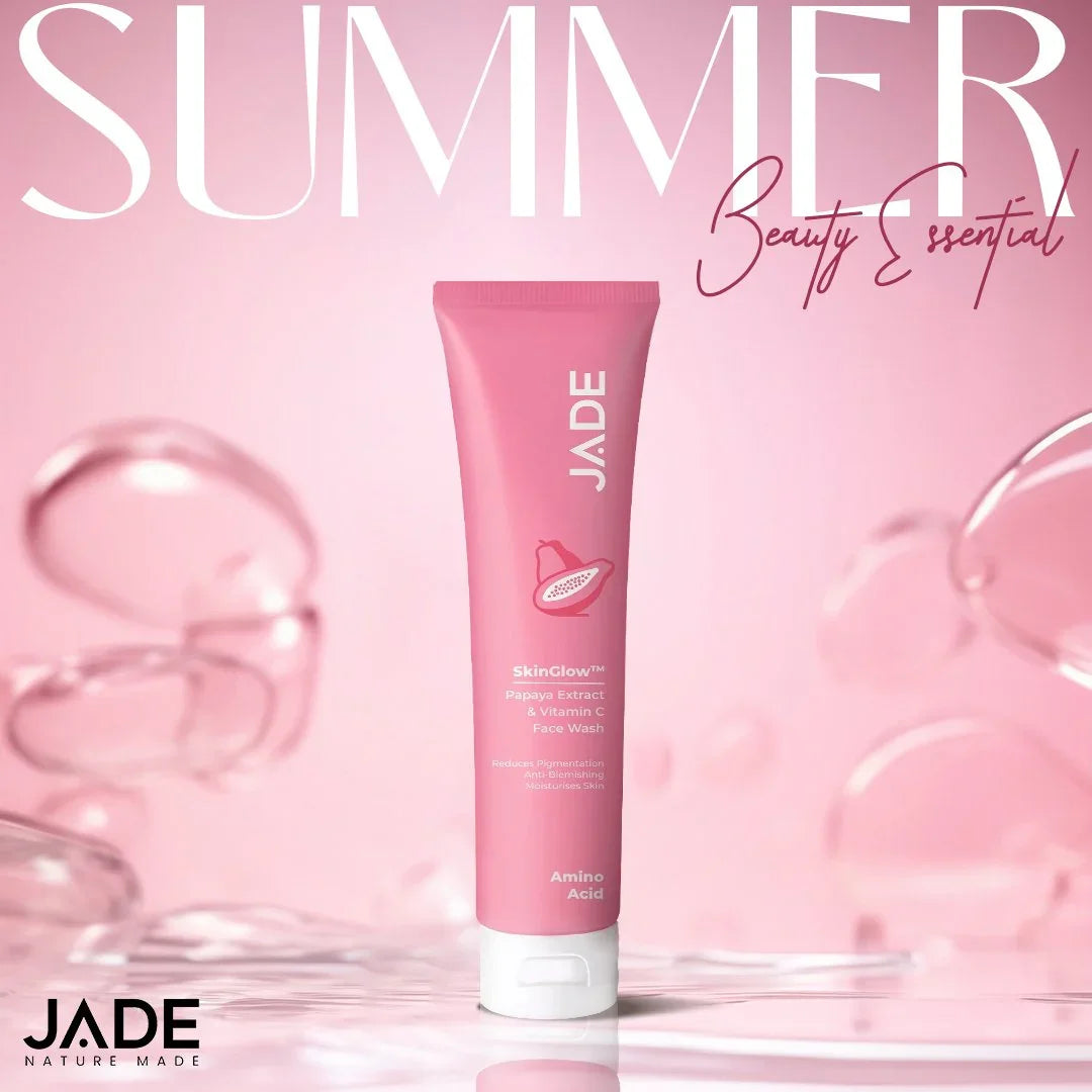 Jade Skin Glow Face Wash: Achieve Radiant Skin with Papaya Extract – JADE