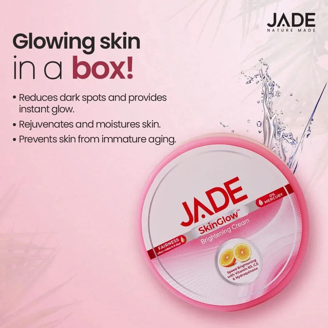 Unlock the Secret to Radiant Skin with JADE Skin Glow Brightening Crea